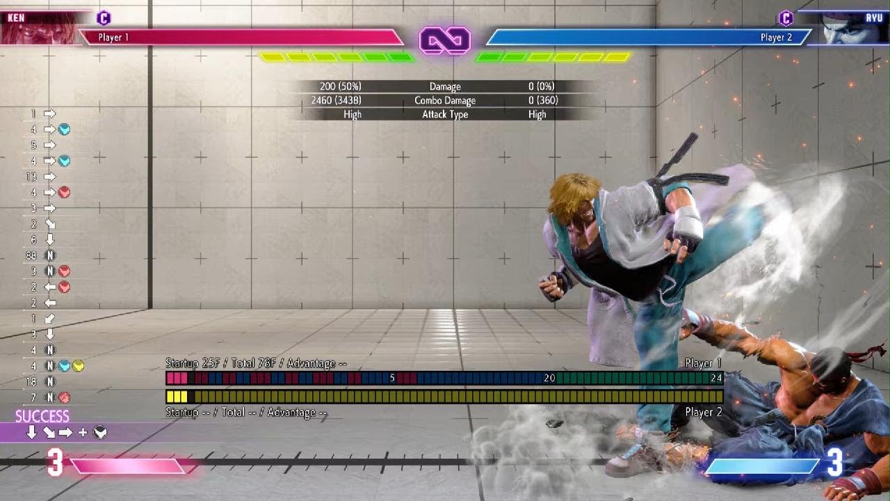 Street Fighter 6 Ken Corner Oki - YouTube