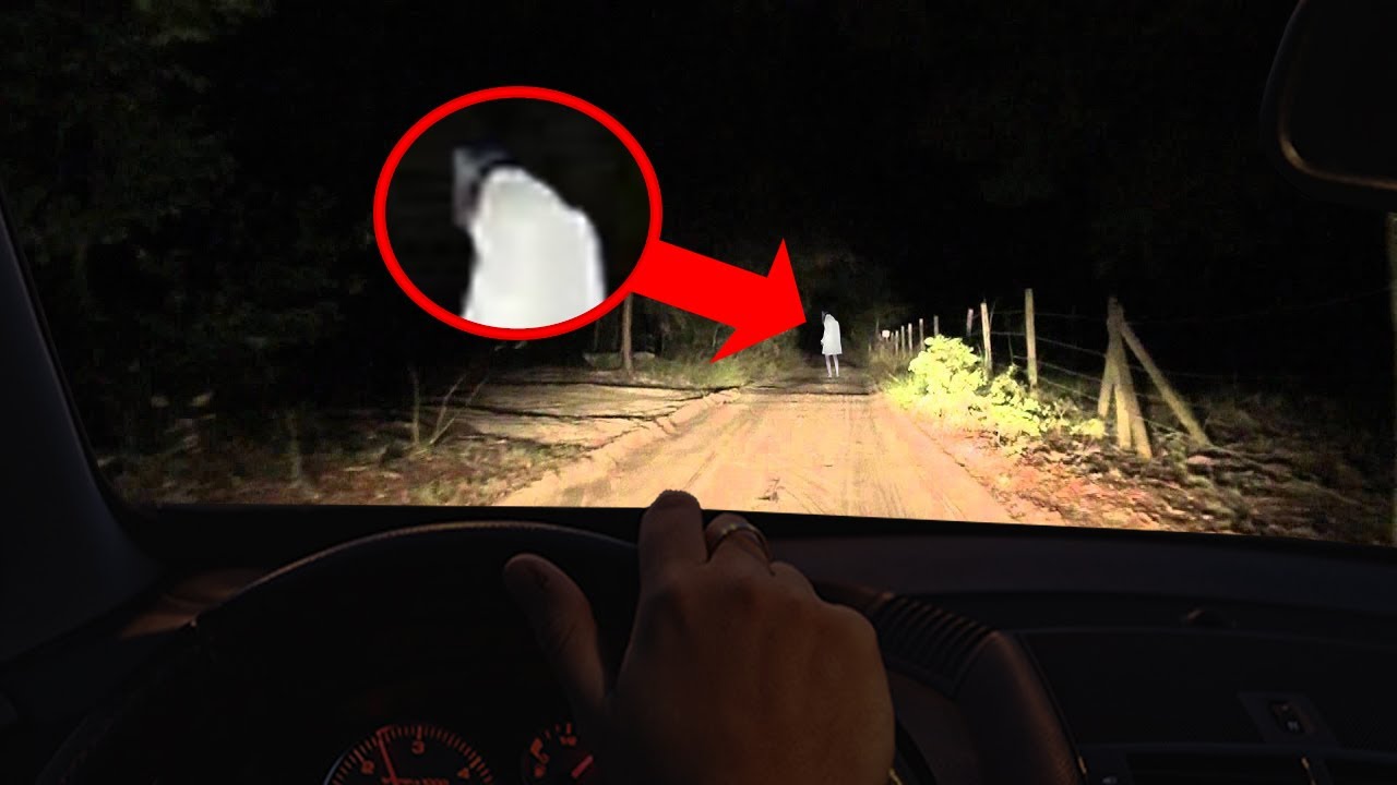 Top 5 SCARY GHOST CAUGHT ON CAMERA WHILE DRIVING AT NIGHT - YouTube
