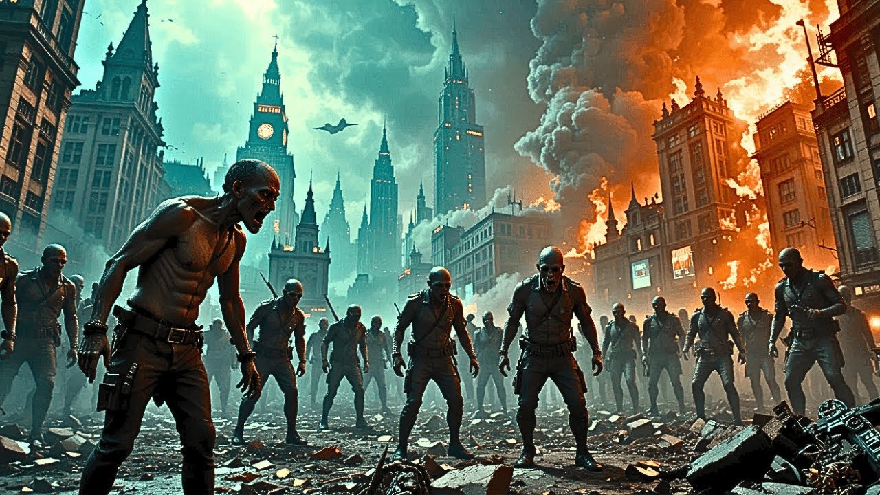 3 Hours of Dead America | DAY ZERO | THE ZOMBIE APOCALYPSE! (Complete ...