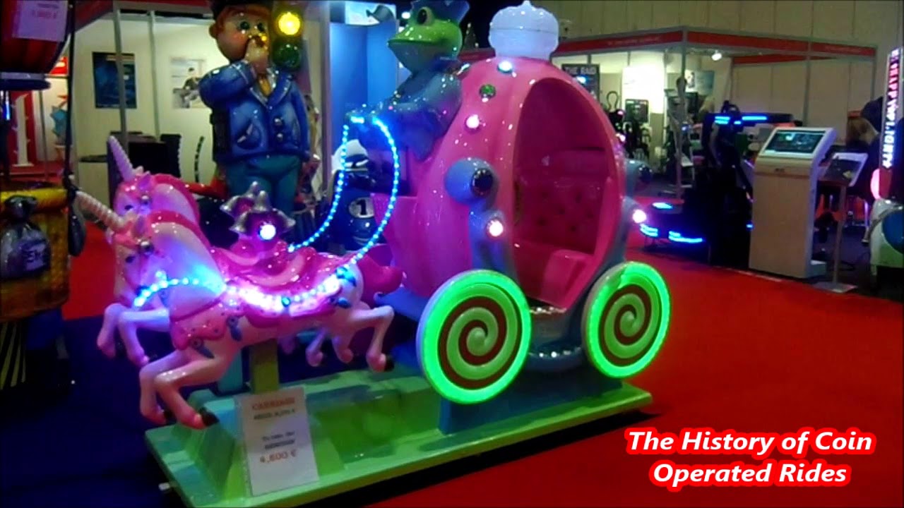 2010s Coin Operated Carriage Kiddie Ride - YouTube