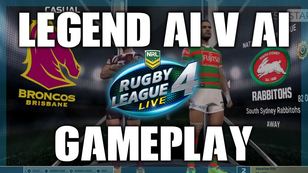 RUGBY LEAGUE LIVE 4 | LEGEND GAMEPLAY - YouTube
