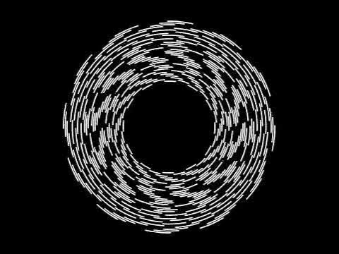 Circle of dot line. Draw by openFrameworks - YouTube