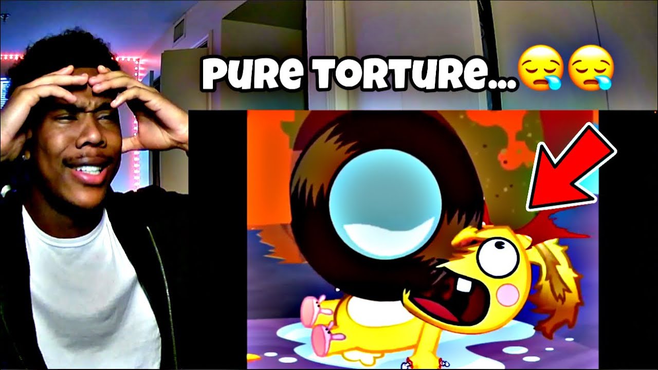 Cuddles Went Out The WORST Way...💔💔 Happy Tree Friends - Can't Stop ...