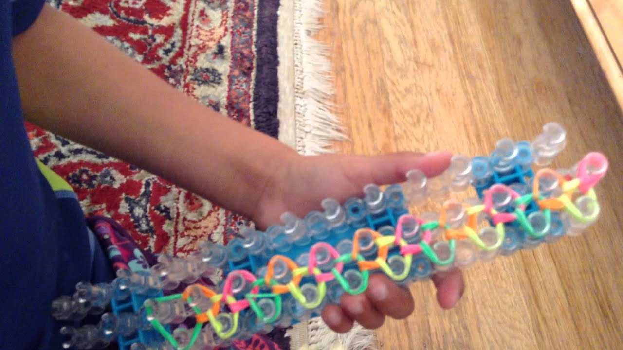 3 band basic Rainbow Loop - YouTube