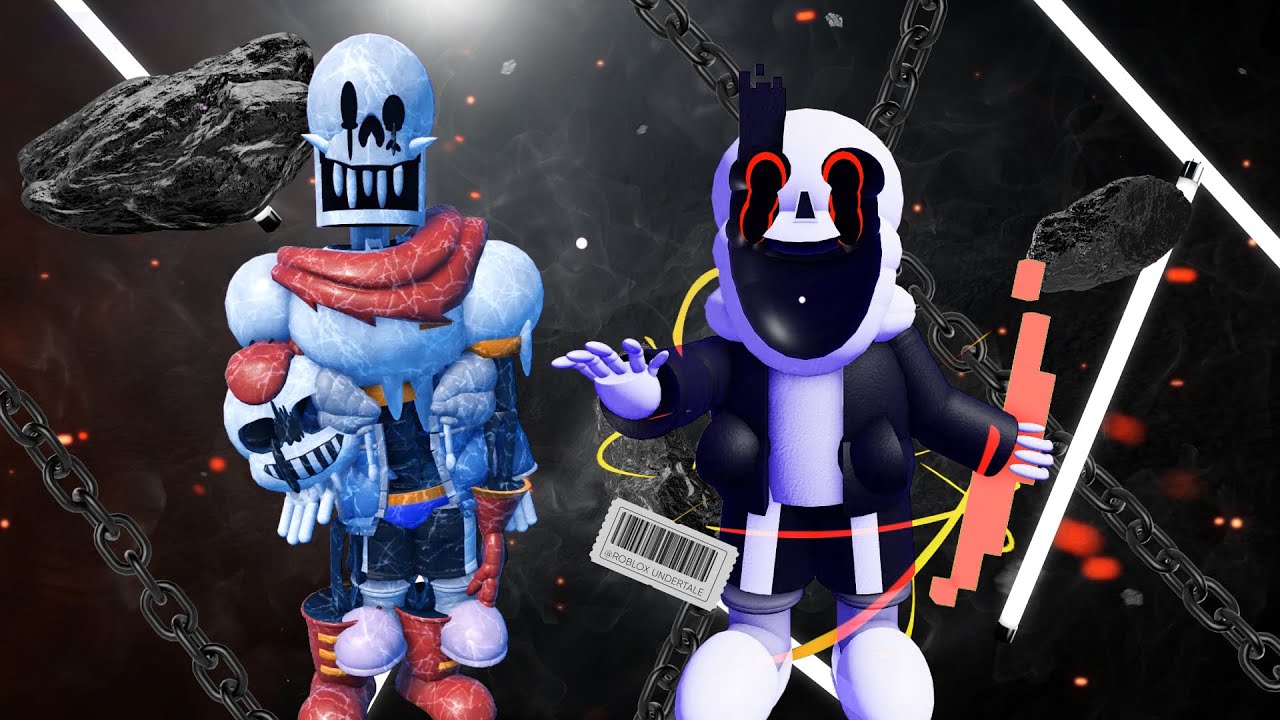 Roblox Undertale: The Other AUs | VHS Sans | Six bones [gamepass] - YouTube