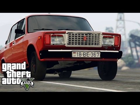 VaZ 2107 Red |18 BE 367| GTA V !