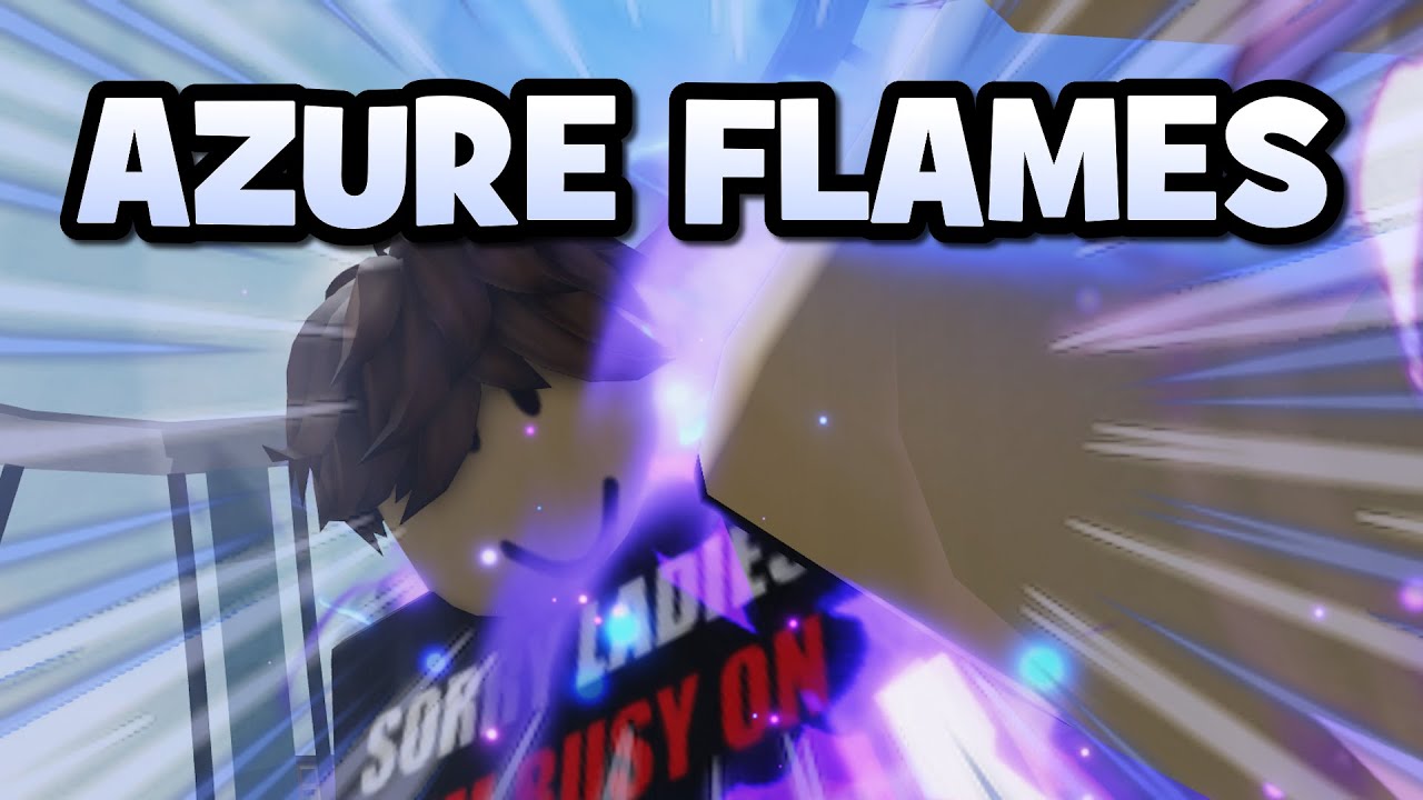 Azure Flames MASTERY SHOWCASE | Roblox Heroes Battlegrounds - YouTube