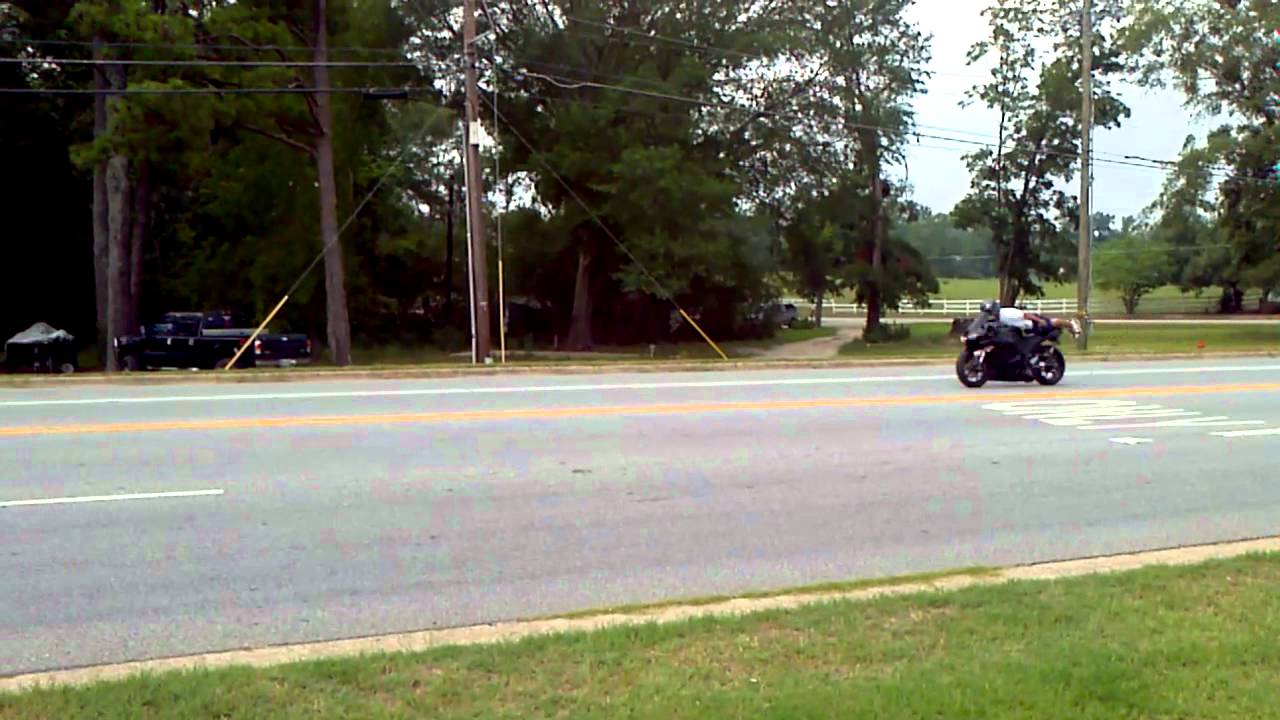 Planking on a Motorcycle - YouTube