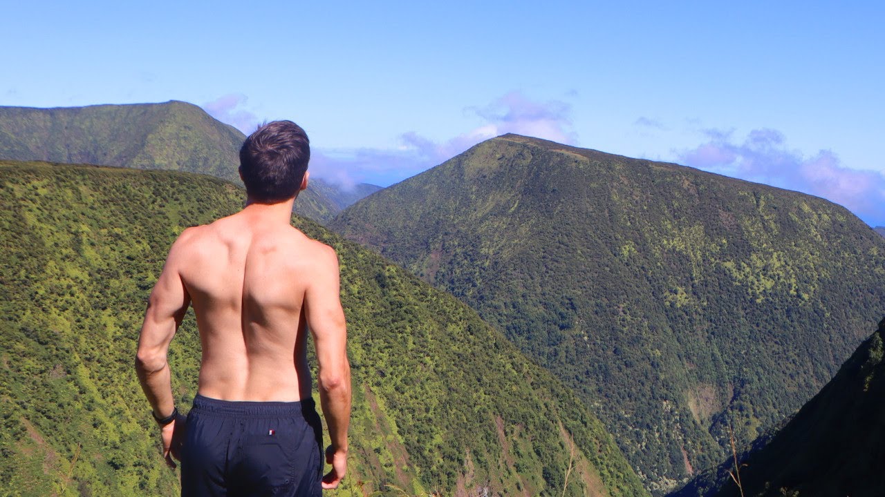 Hiking To The Illegal Hidden Water Slide In The Hawaii Rain Forest ...