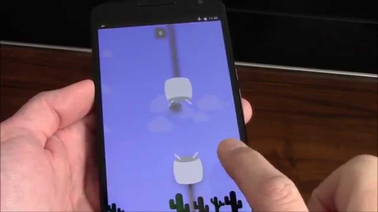 Android Marshmallow Easter Egg Game! - YouTube