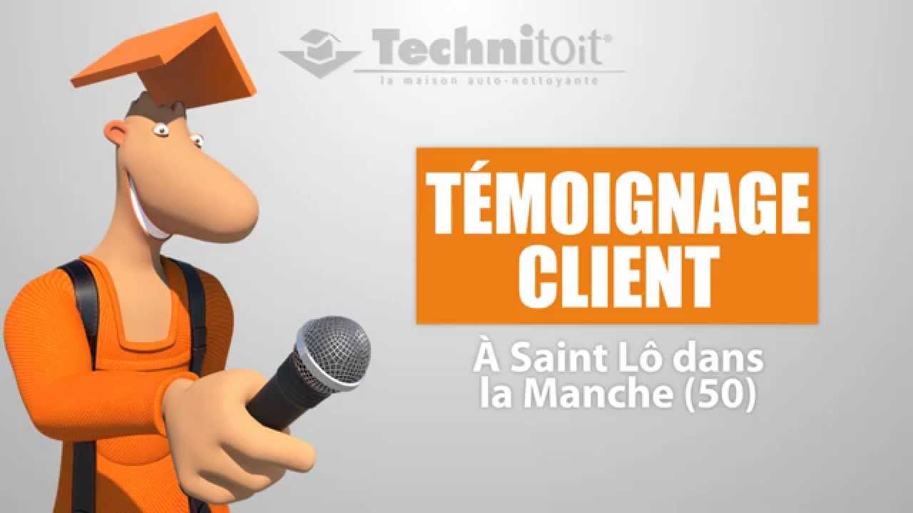 Témoignage client Technitoit Saint-Lô - Rénovation toiture - YouTube