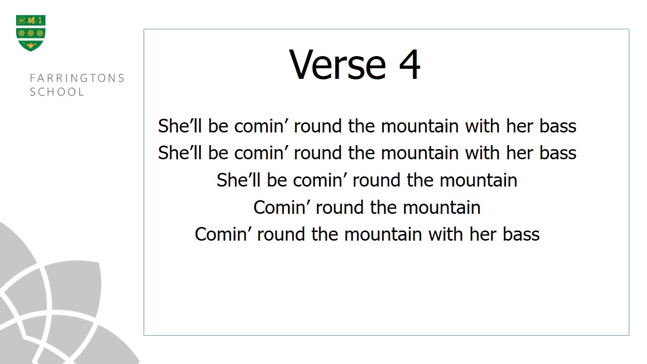 Comin' Round the Mountain - YouTube