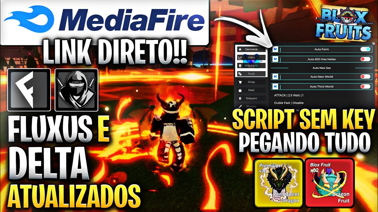 LINK DIRETO 🐲 UPDATE DRAGON + SCRIPT Blox Fruits FUNCIONANDO AUTO DRACO ...