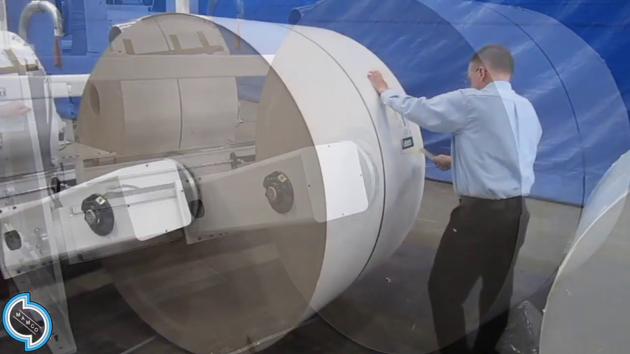 Maxson Automatic Machinery Company - Safely Loading a Roll - YouTube