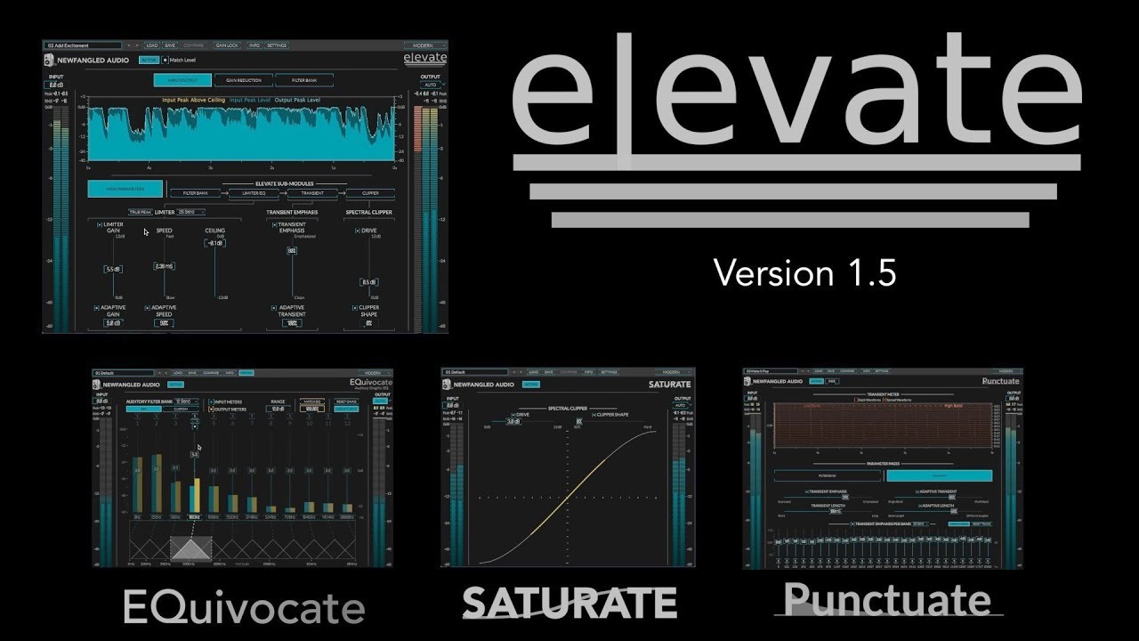 Newfangled Audio - Elevate - Version 1.5 Update Overview - YouTube