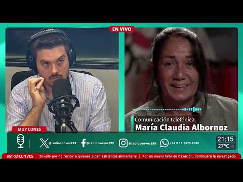 María Albornoz (Dirigente La Garganta Poderosa) y Padre "Toto" (Cura de ...
