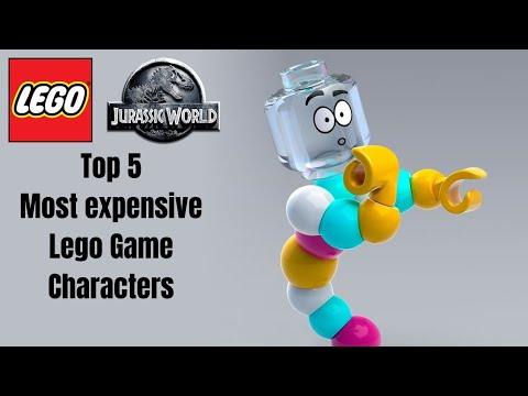 Top 5 Most Expensive Lego Game Characters - YouTube