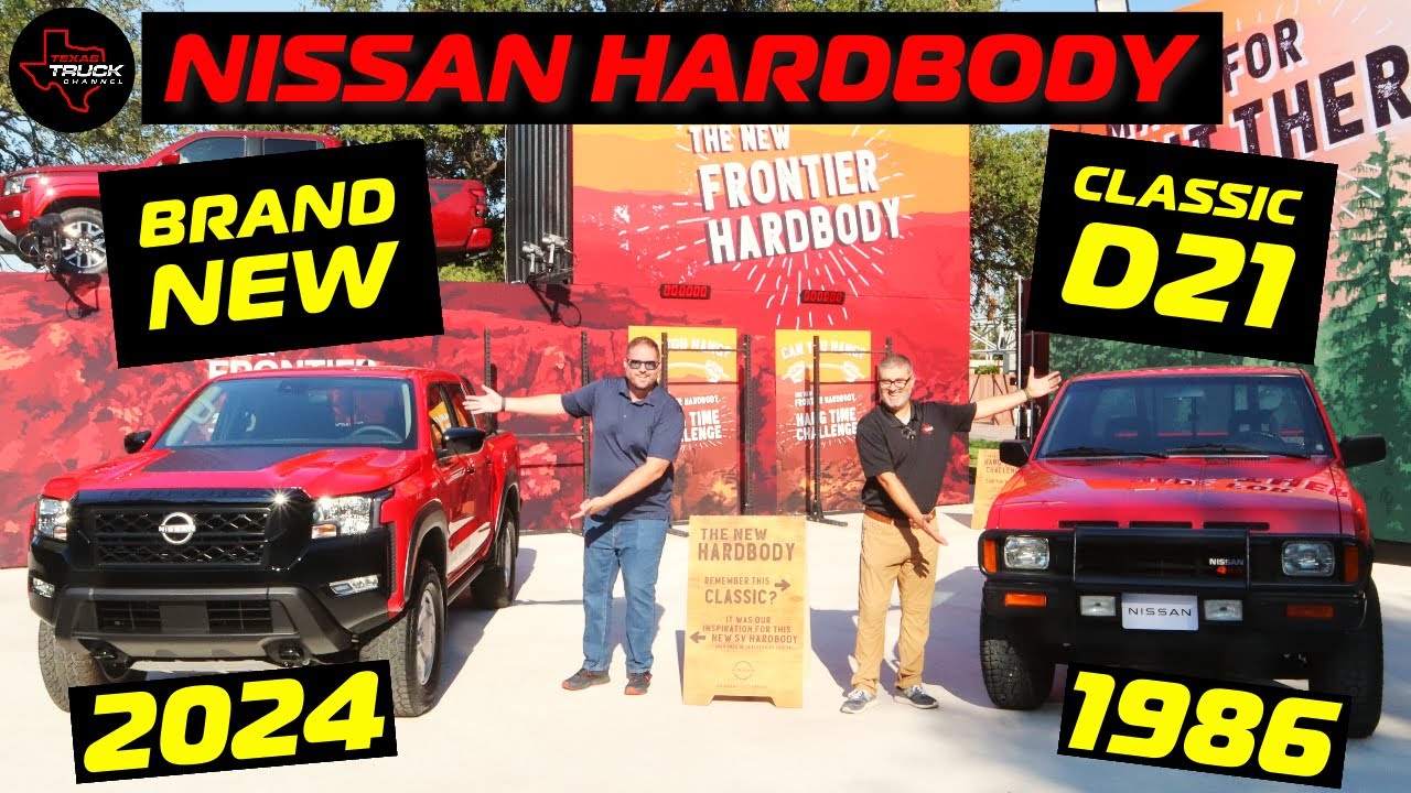 RAD RETURNS - 2024 Nissan Frontier Hardbody VS 1986 D21 Hardbody - YouTube