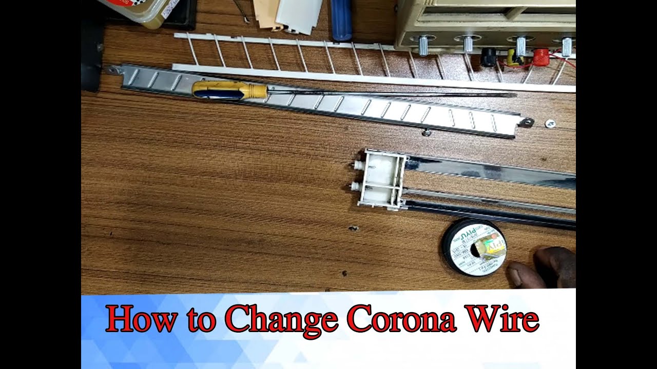How to Change Corona Wire in Xerox Workcenter 5875, 5845 - YouTube