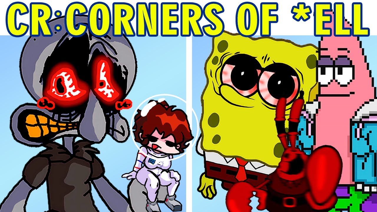 CR Squidwards The Corners Of *ell DEMO VS Friday Night Funkin + Mistful ...
