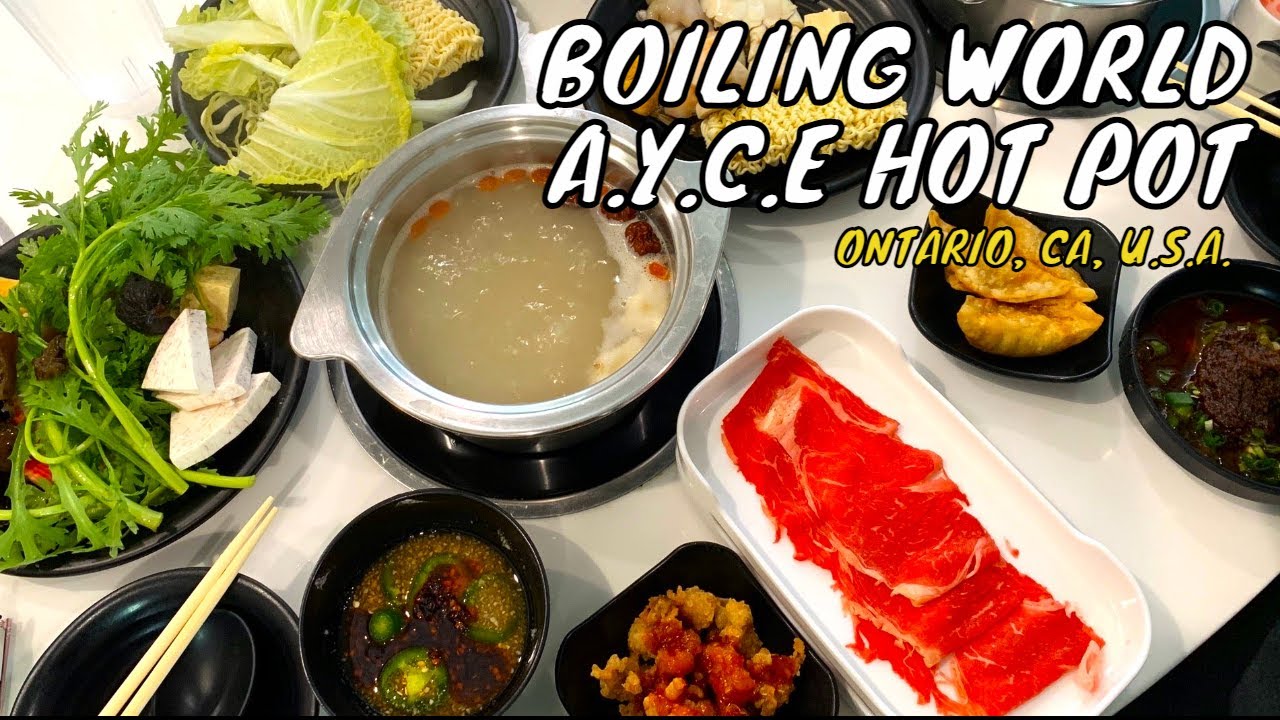 Boiling World - A.Y.C.E. Hot Pot With Full Bar!!! - Ontario CA USA ...