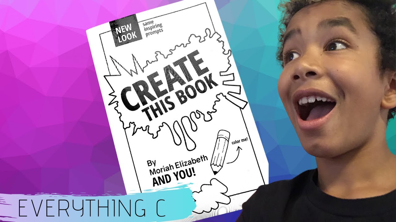 Moriah Elizabeth create this book #1 - YouTube