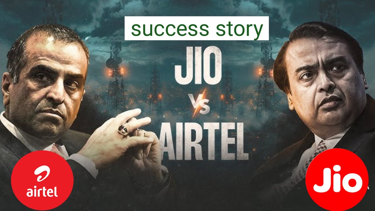 Success story of Jio v/s airtel - YouTube