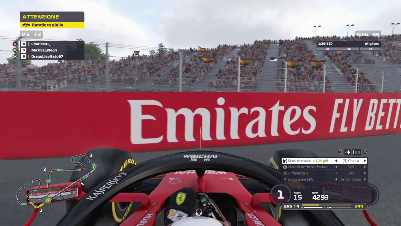 RECLAMO Michael_Negri-Charles_81 F1 2019- GP SPAIN - YouTube