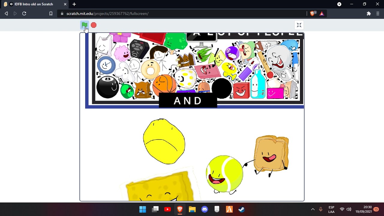 IDFB intro but old assets - YouTube