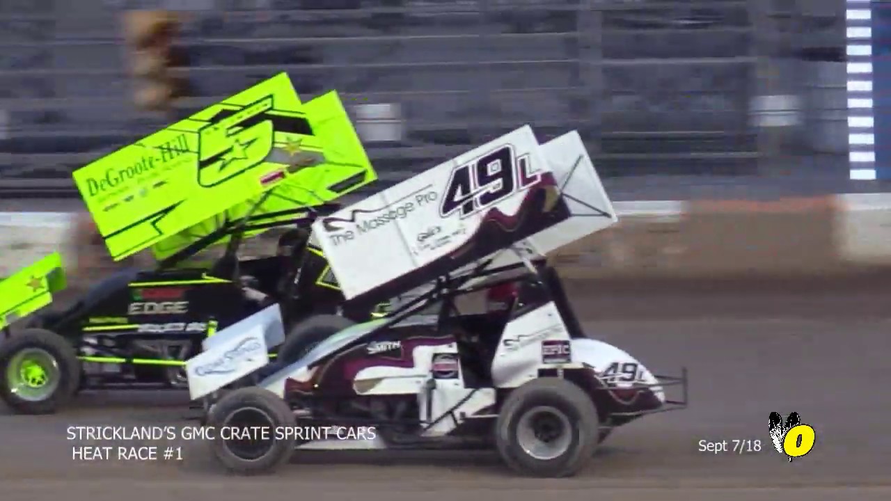 Sept 7/18 GM Crate 602 Sprintcar Races The BIG O FLASHBACK - YouTube