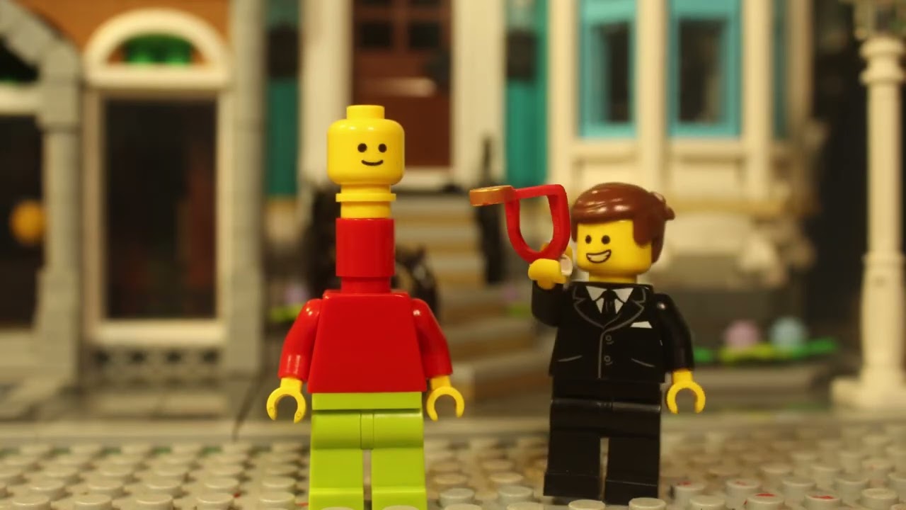 Long Lego Guy Gets Award - YouTube