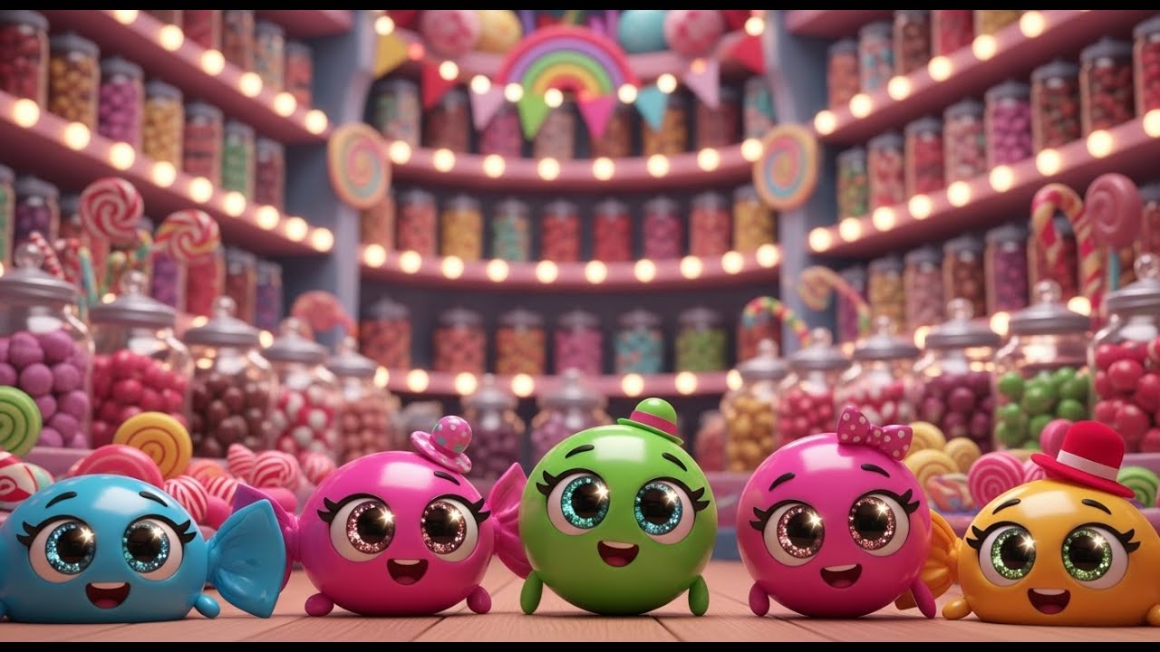 Colors in the Candy Shop 🍭🍬 | Learn Colors for Kids | Fun Learning ...