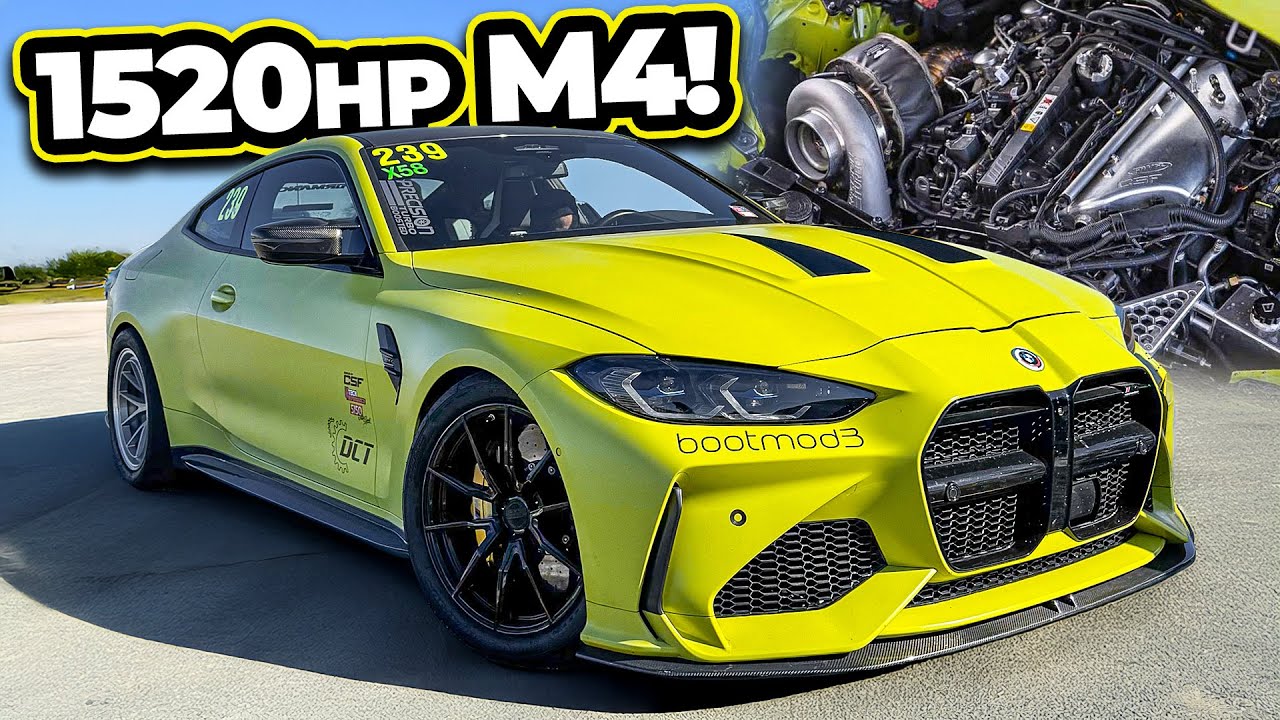 1520HP AWD BMW M4 | 2.8s 60-130MPH (Highest HP M4 in the World ...