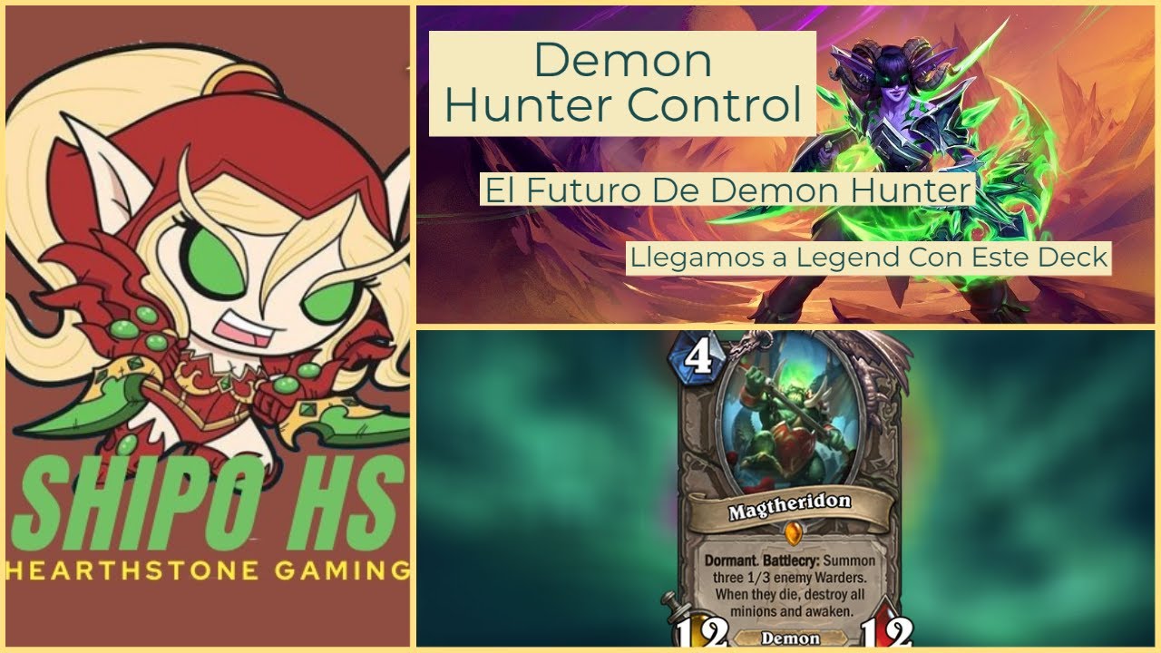 Demon Hunter Control! El Futuro De DH? Llegamos a Legend con Este Deck ...