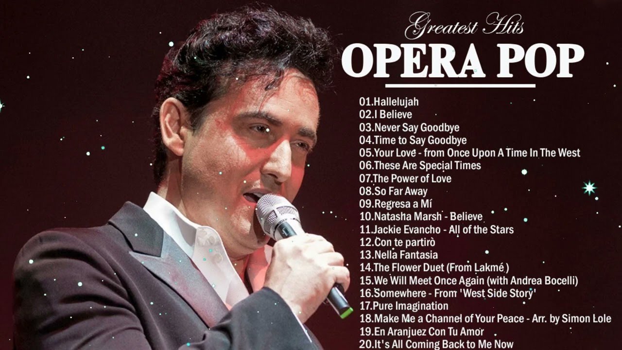 Best Opera Crossover Songs - Famous Opera Songs - Andrea Bocelli ...