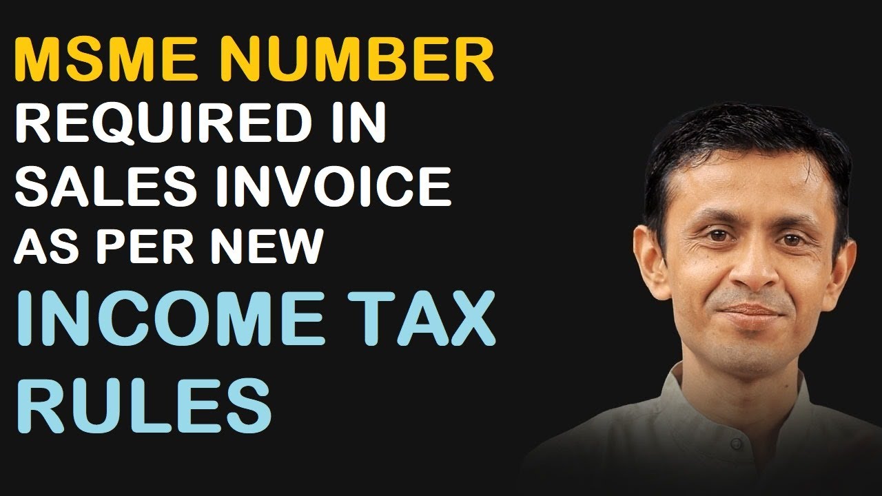 HOW TO PRINT MSME NUMBER IN SALES INVOICE IN TALLYPRIME | INCOME TAX ...
