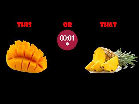 This or That - Fruits - YouTube