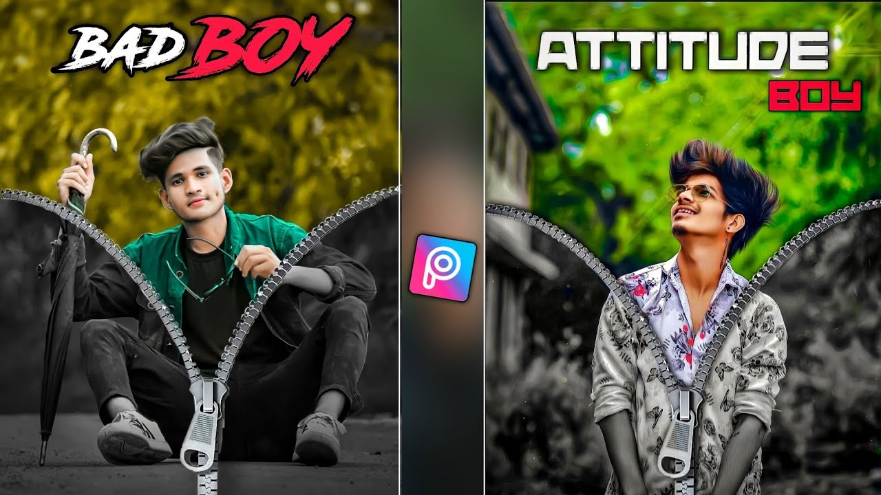 PicsArt - Attitude Bad Boy Photo Editing | Picsart editing new style ...