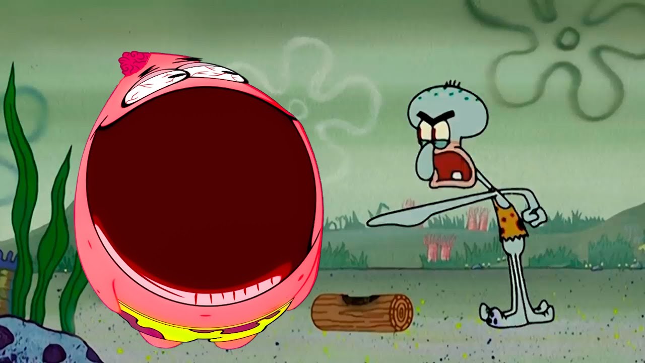 Pat-tar 🍖 created a pop spongebob characters / Squidward is furious ...