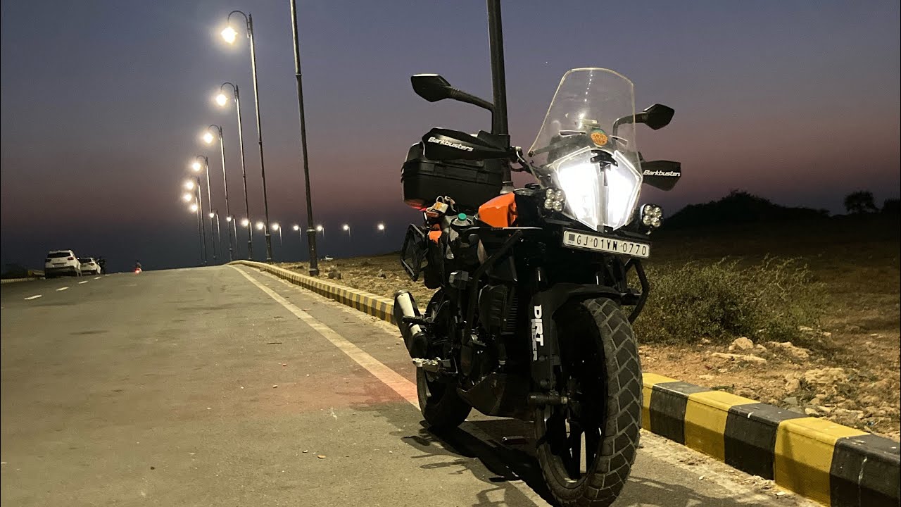 Into the Darkness Night ride with KTM 390 Adventure. #daretoadv #ktm # ...