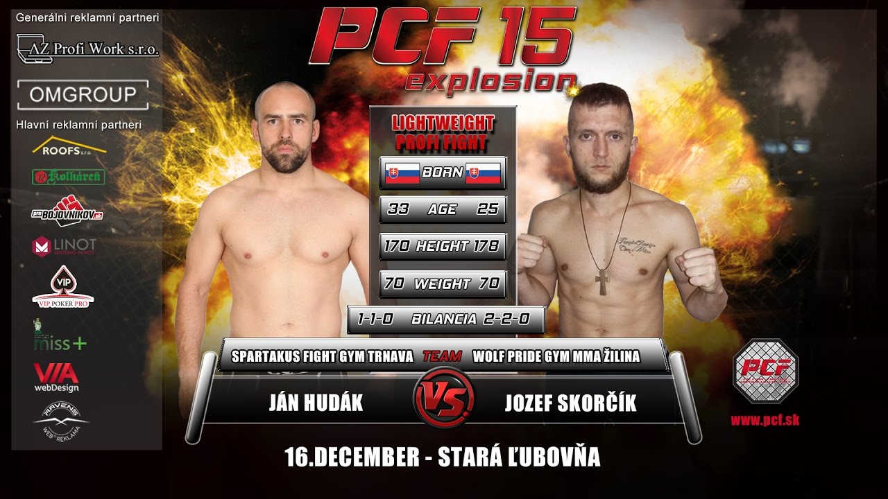PCF 15 - Ján Hudák vs. Jozef Skorčík - YouTube