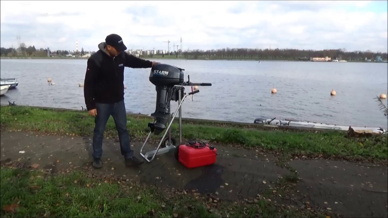 Storm T15 silnik zaburtowy outboard motor BEZWIOSEL.PL - YouTube