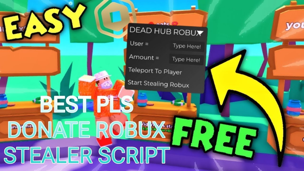 BEST PLS DONATE SCRIPT 2025 FREE ROBUX SCRIPT IN DESCRIPTION - YouTube