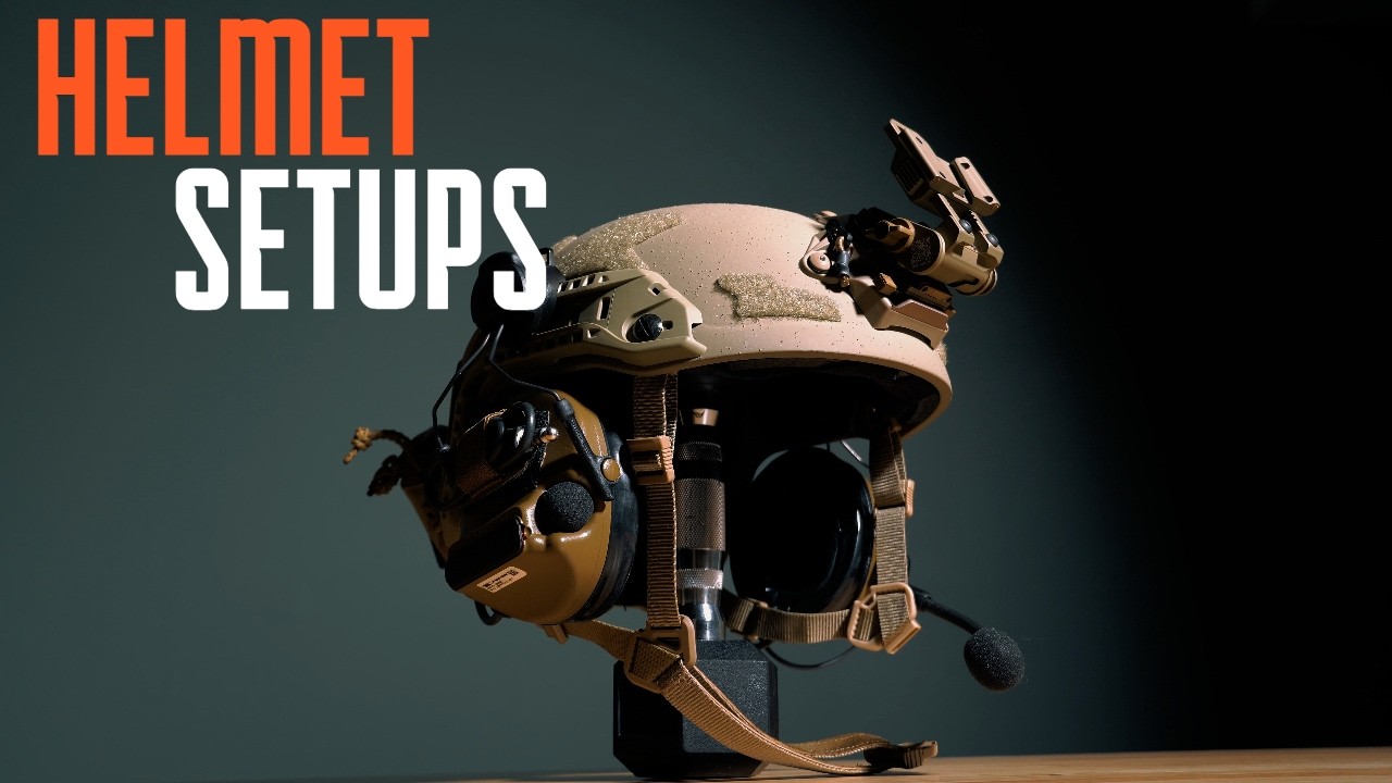 Basic Helmet Setup (Ops Core SF Gen 2 Helmet) - YouTube