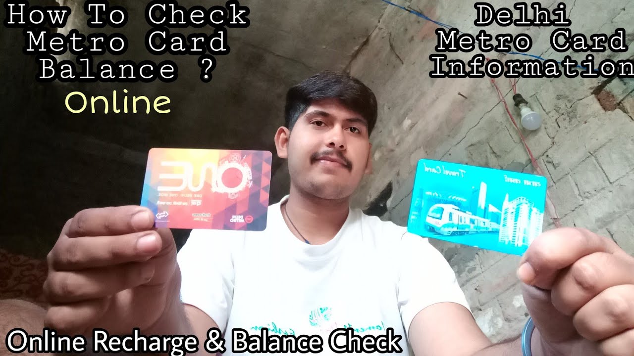 Metro Card Ka Balance Kaise Check Karen ? | How To Recharge & Balance ...