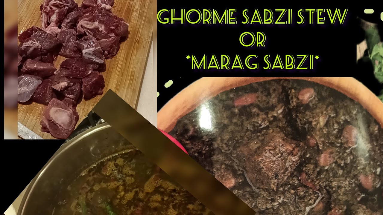 GHORME SABZI STEW OR *MARAG SABZI * - YouTube