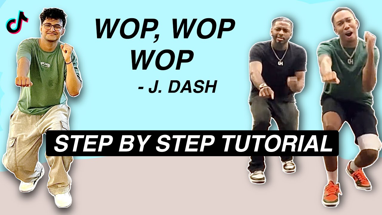 WOP (drop It to the floor then wop) *STEP BY STEP TUTORIAL* (Beginner ...