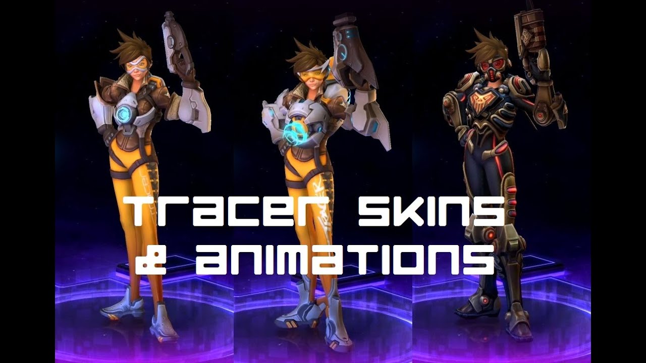 Tracer Skins & Animations - YouTube