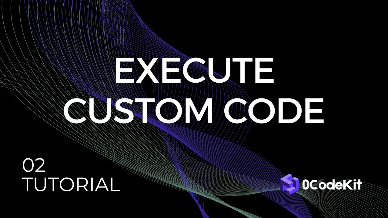 Custom Code With 0codekit ⚡️ 0codekit Tutorial 002 Youtube 8595