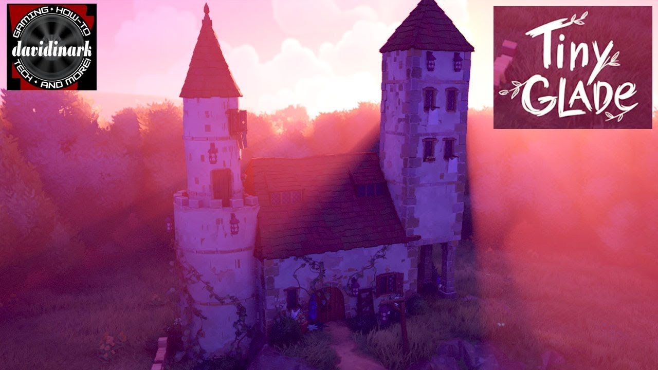 TINY GLADE (Demo) - A Cute, RELAXING Castle Builder! First Look! - YouTube